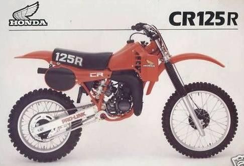 2-HONDA CR 125cc 1982